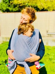 Portabebé Porto Light Gray- Yo Porteo tú Porteas